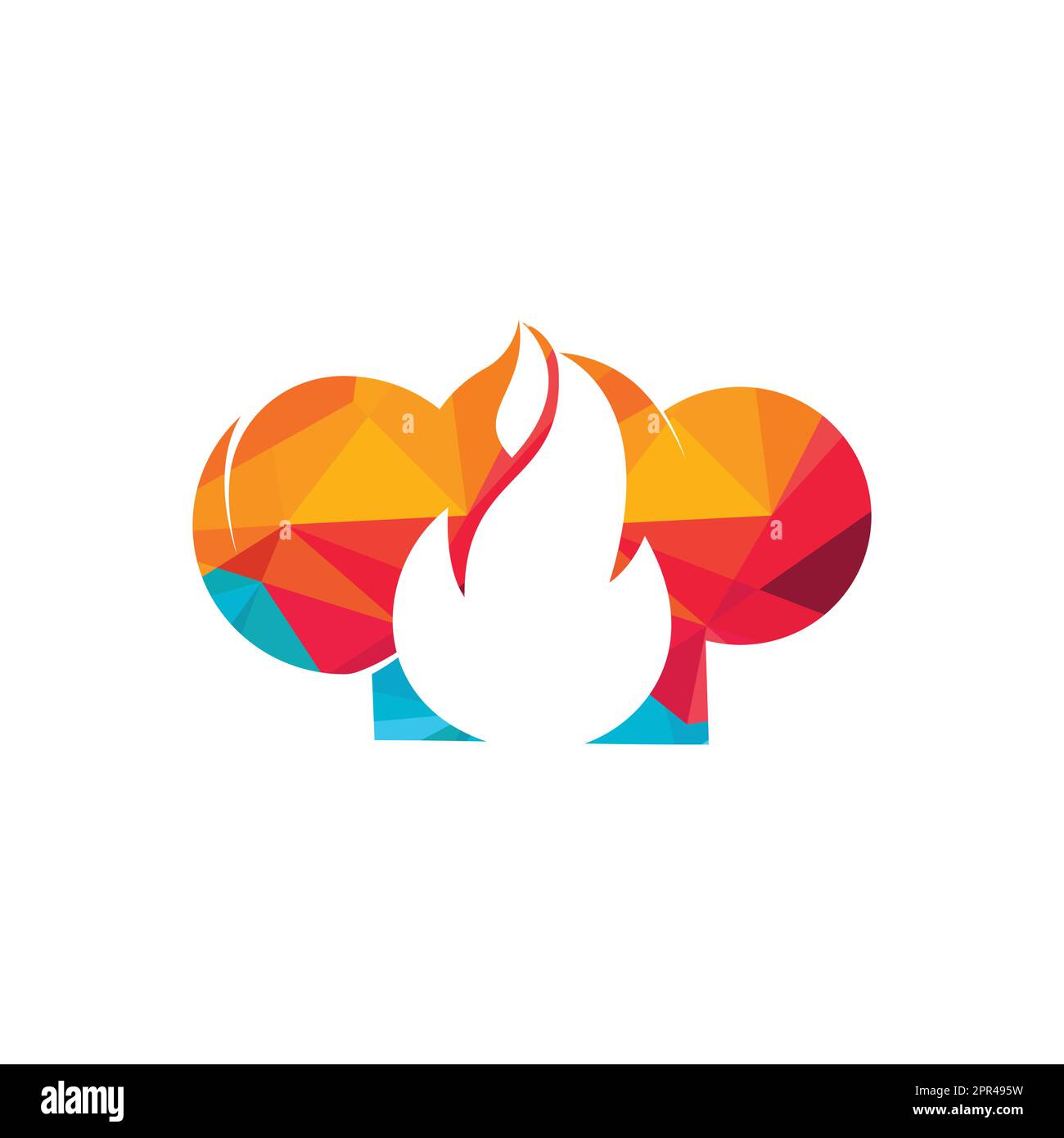 Hot chef vector logo for restaurant, bistro, culinary, catering kitchen ...