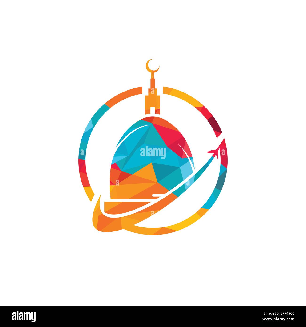 Islamic travel and tour vector logo design Stock Vector Image & Art - Alamy