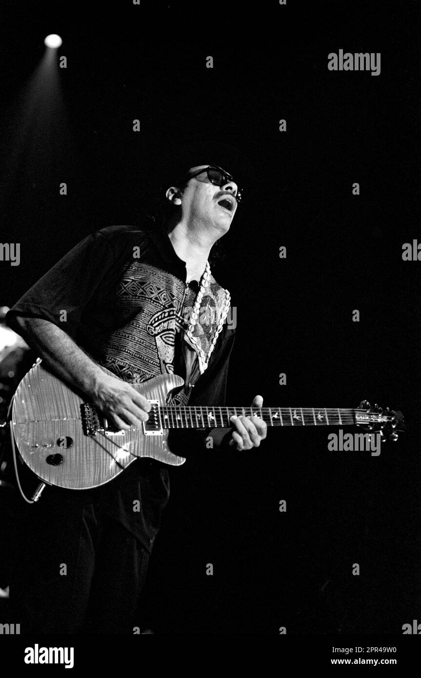 Santana band Black and White Stock Photos & Images - Alamy
