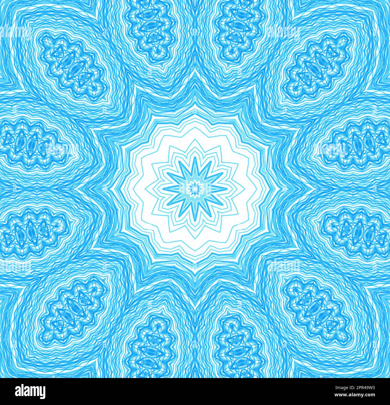 Abstract blue concentric pattern for design Stock Photo - Alamy