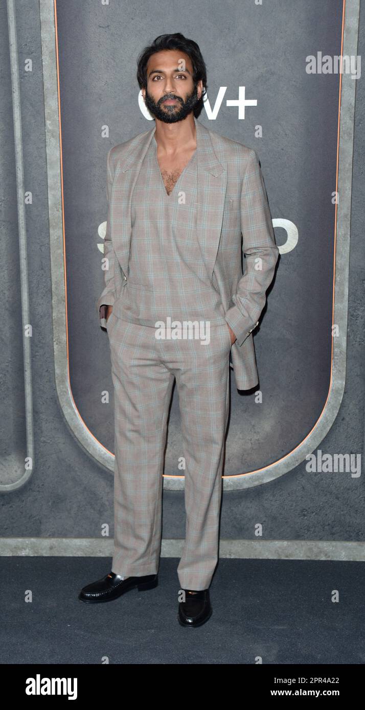 Photo Must Be Credited ©Alpha Press 078237 25/04/2023 Avi Nash Silo Tv Series Premiere In London ...