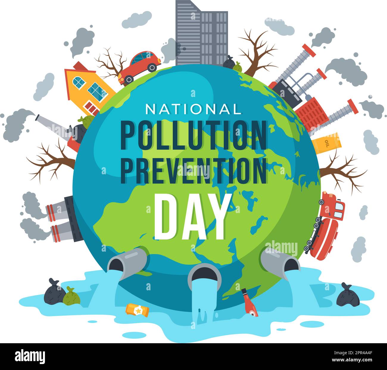 National Pollution Prevention Day for Awareness Campaign About Factory ...