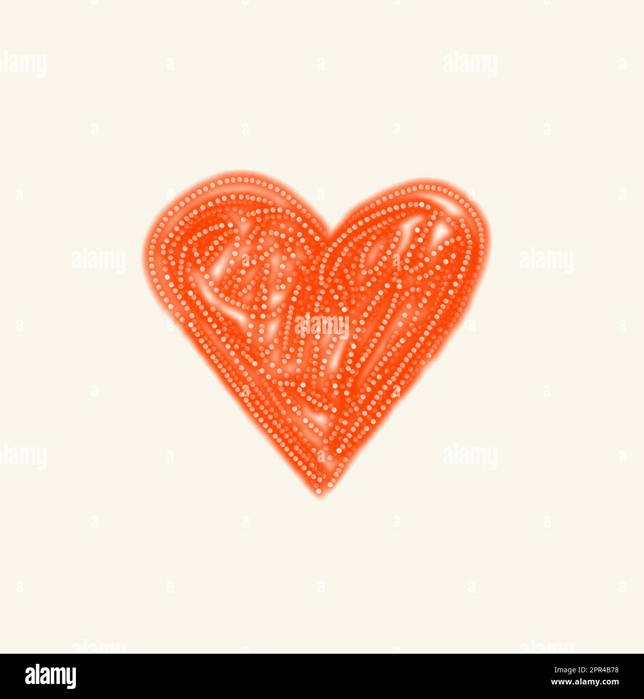 Abstract bright love symbol Stock Photo - Alamy