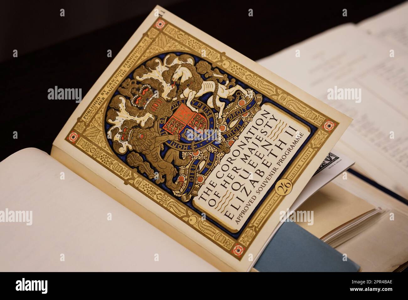 Order of Service for the Coronation of Queen Elizabeth II at the ...