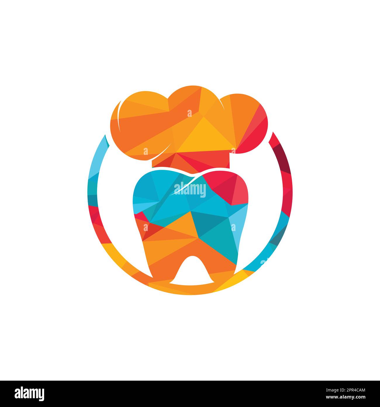 Dental chef vector logo design template. Tooth and chef hat Stock ...