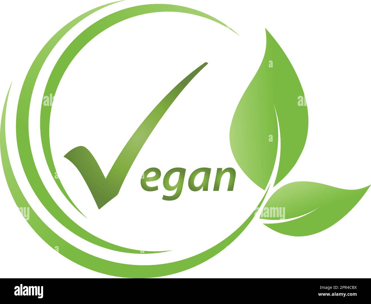 Vegetarian Symbol, Leaves, Vegan, Nature, Logo Stock Vector Image & Art ...
