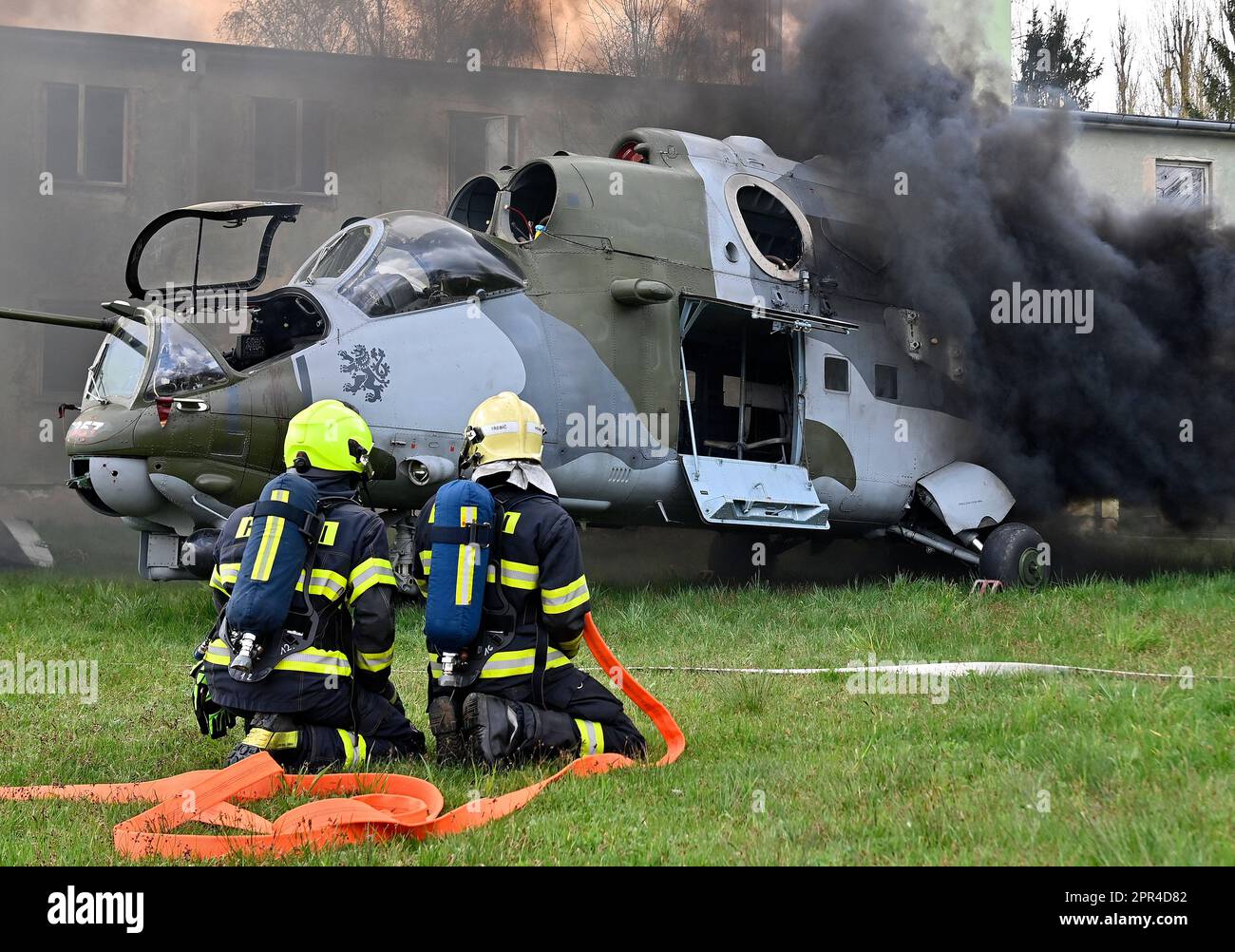 Horizont 2023 exercise during which the Integrated Rescue System (IRS ...