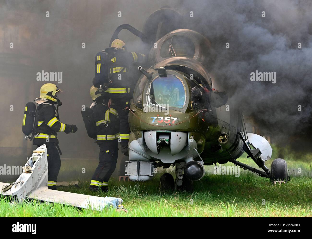Horizont 2023 exercise during which the Integrated Rescue System (IRS ...