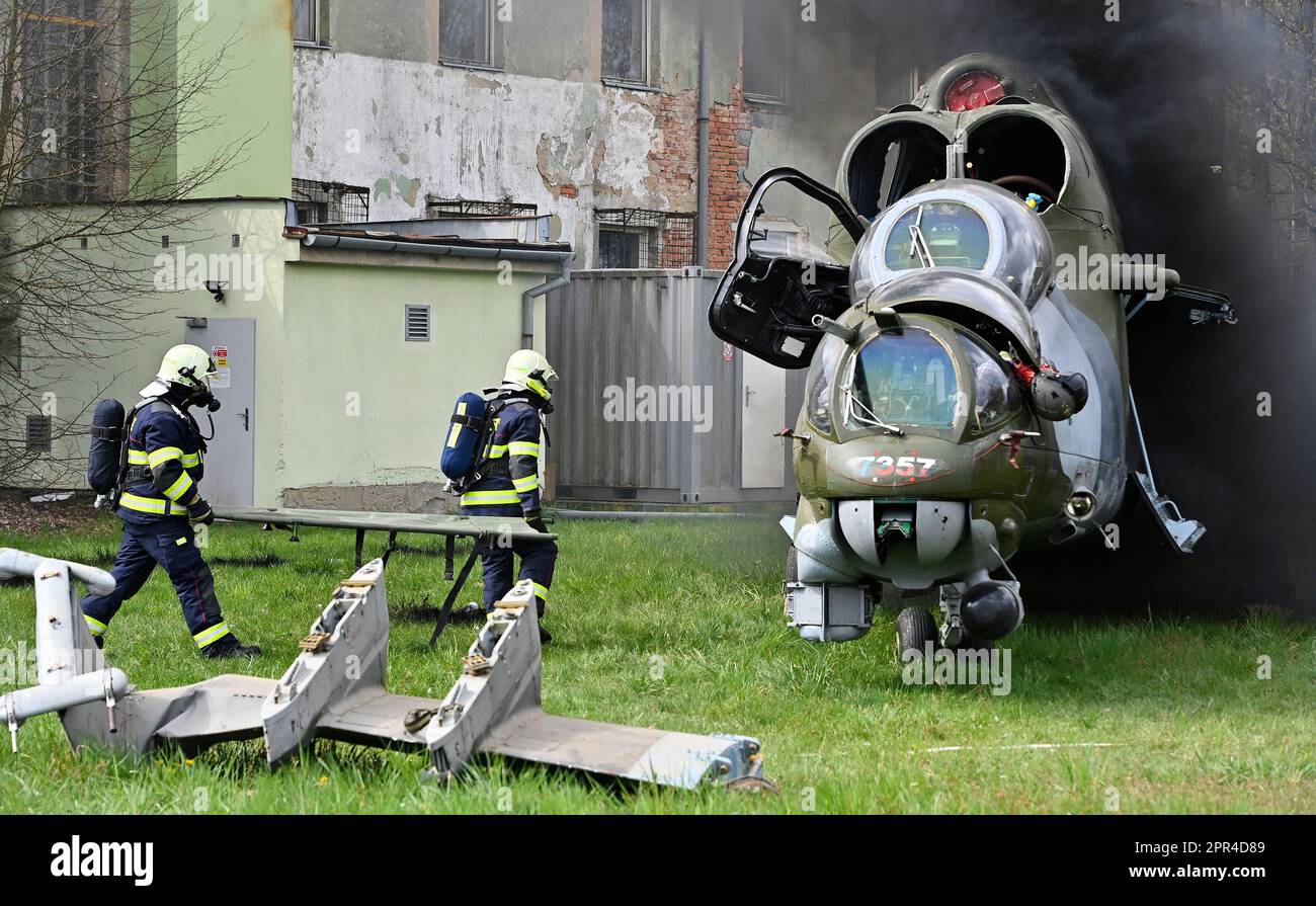 Horizont 2023 exercise during which the Integrated Rescue System (IRS ...
