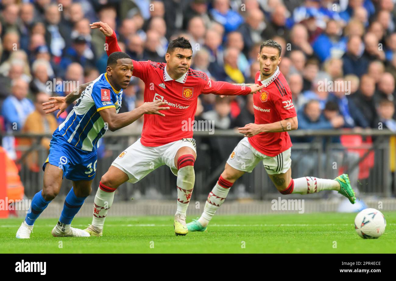 London, UK. 23rd Apr, 2023. 23 Apr 2023 - Brighton and Hove Albion v ...