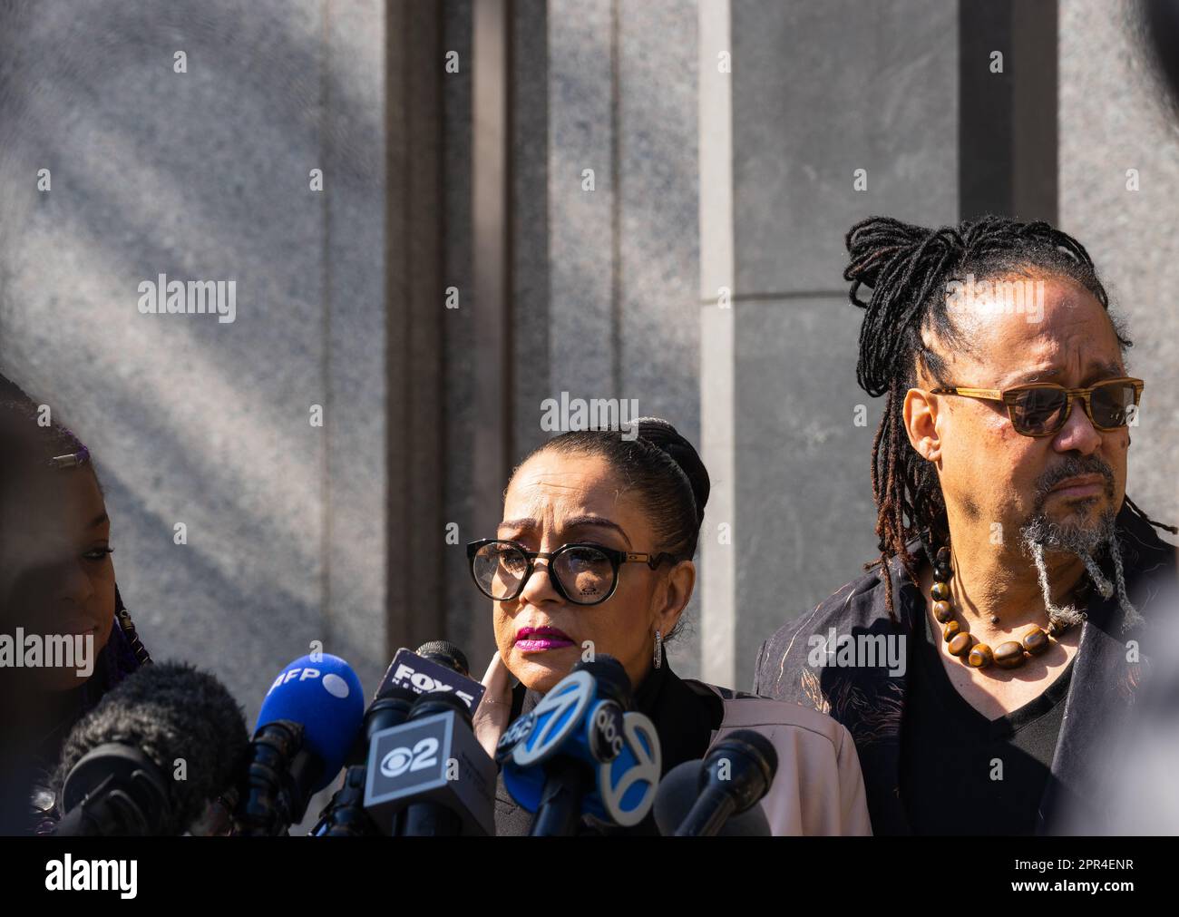 New York City, USA. 25th Apr, 2023. Kathryn Townsend Griffin, daughter ...