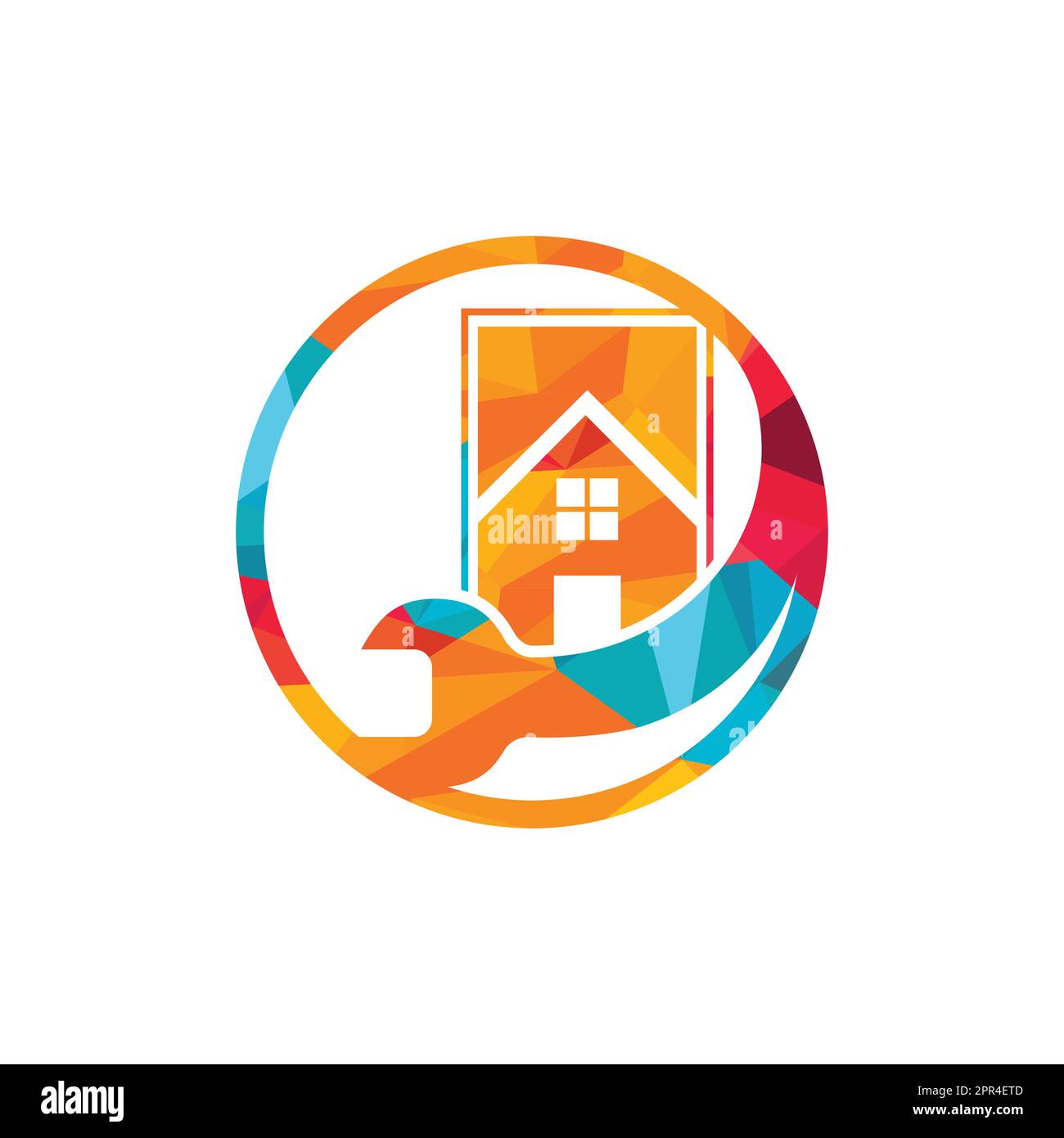 House repair vector logo design template. Home restoration and ...