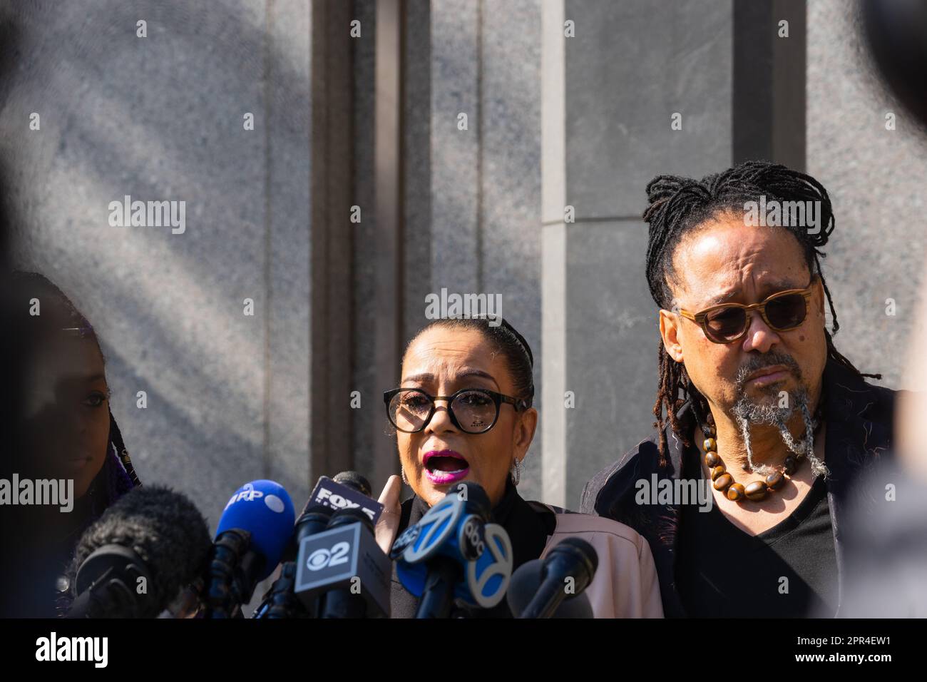 New York City, USA. 25th Apr, 2023. Kathryn Townsend Griffin, daughter ...