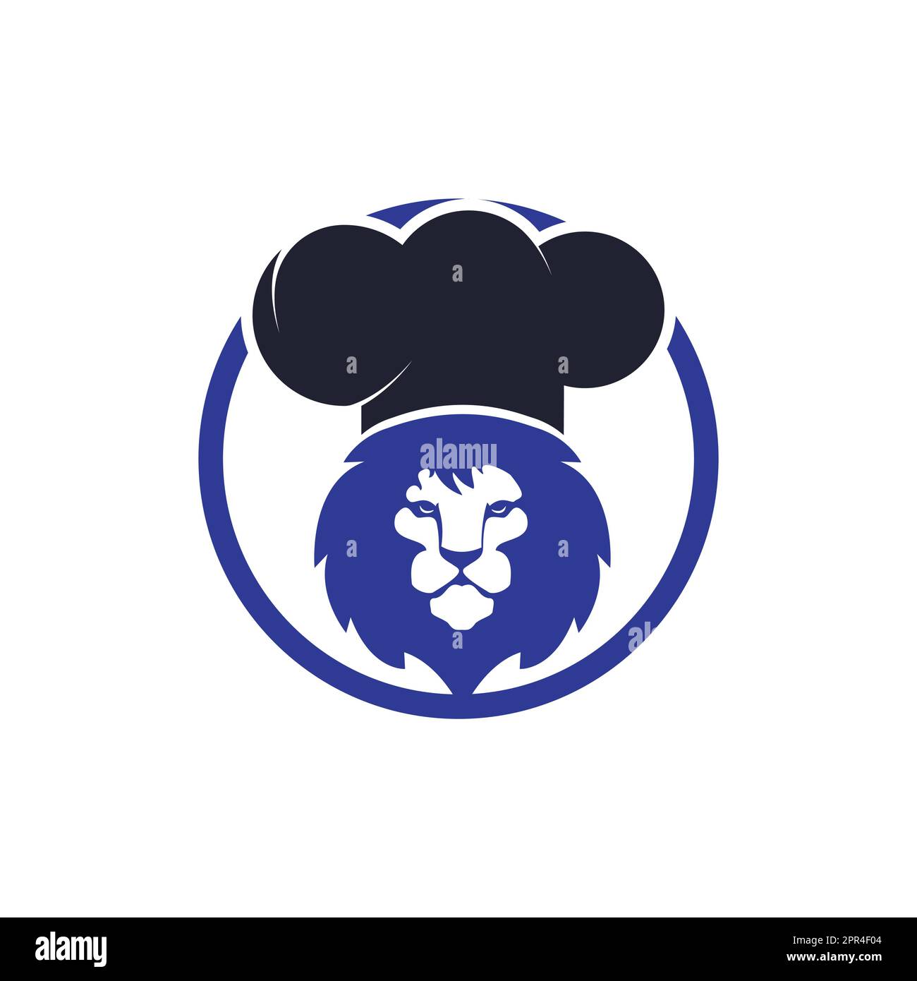 Chef lion vector logo design template. Food restaurant logo concept ...