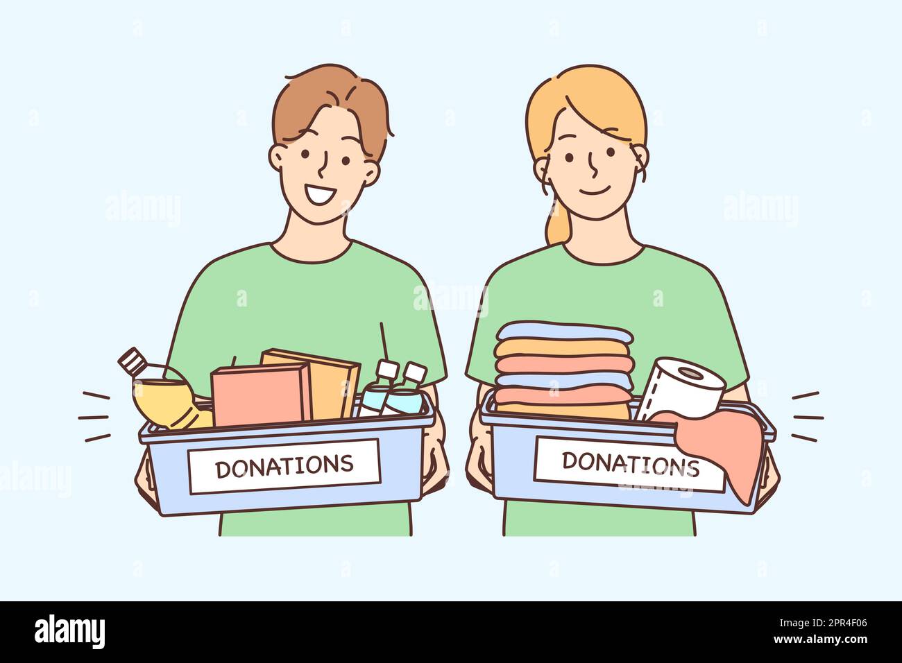 Volunteer mission Stock Vector Images - Alamy