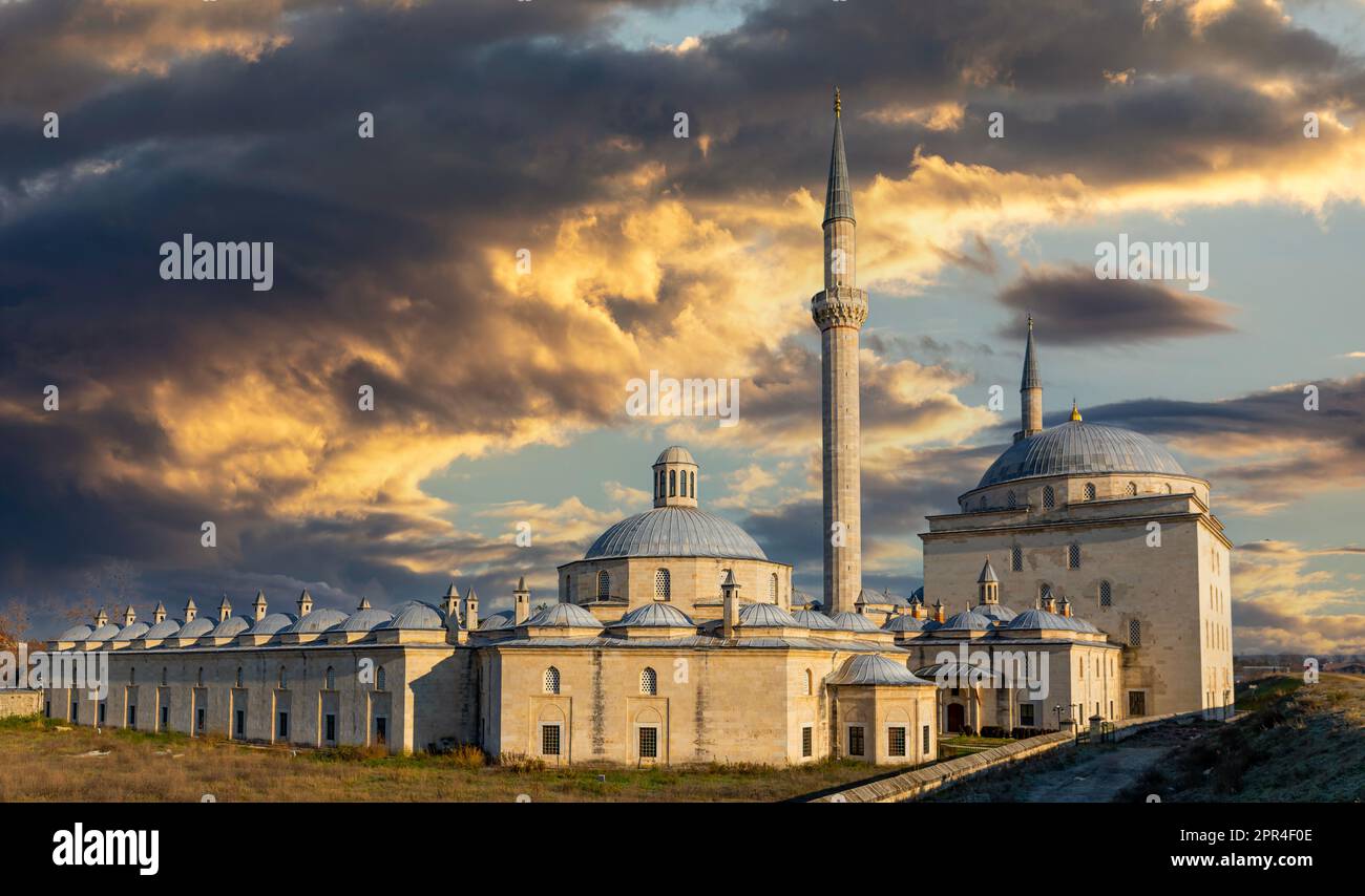 Ancient Ottoman hospital, nowadays housing Medical Museum, Edirne, II ...