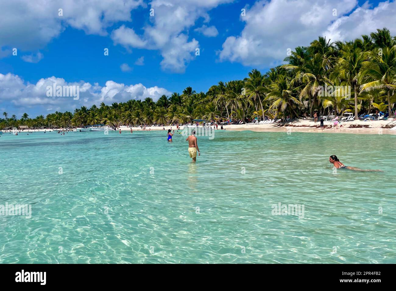 Cotubanama National Park, Isla Saona, Dominican Republic Stock Photo ...