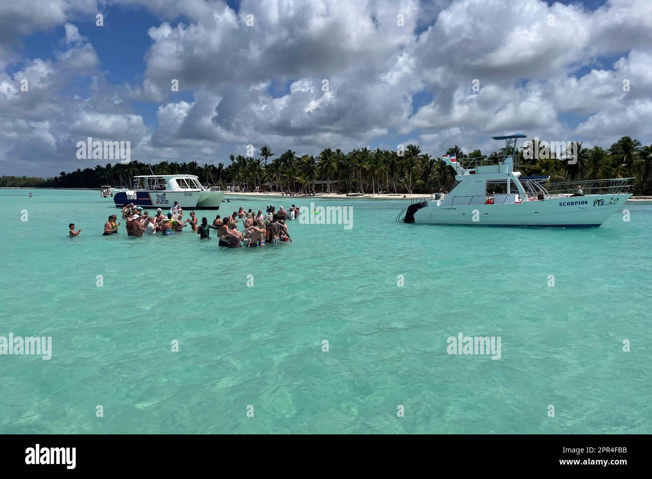 Cotubanama National Park, Isla Saona, Dominican Republic Stock Photo ...
