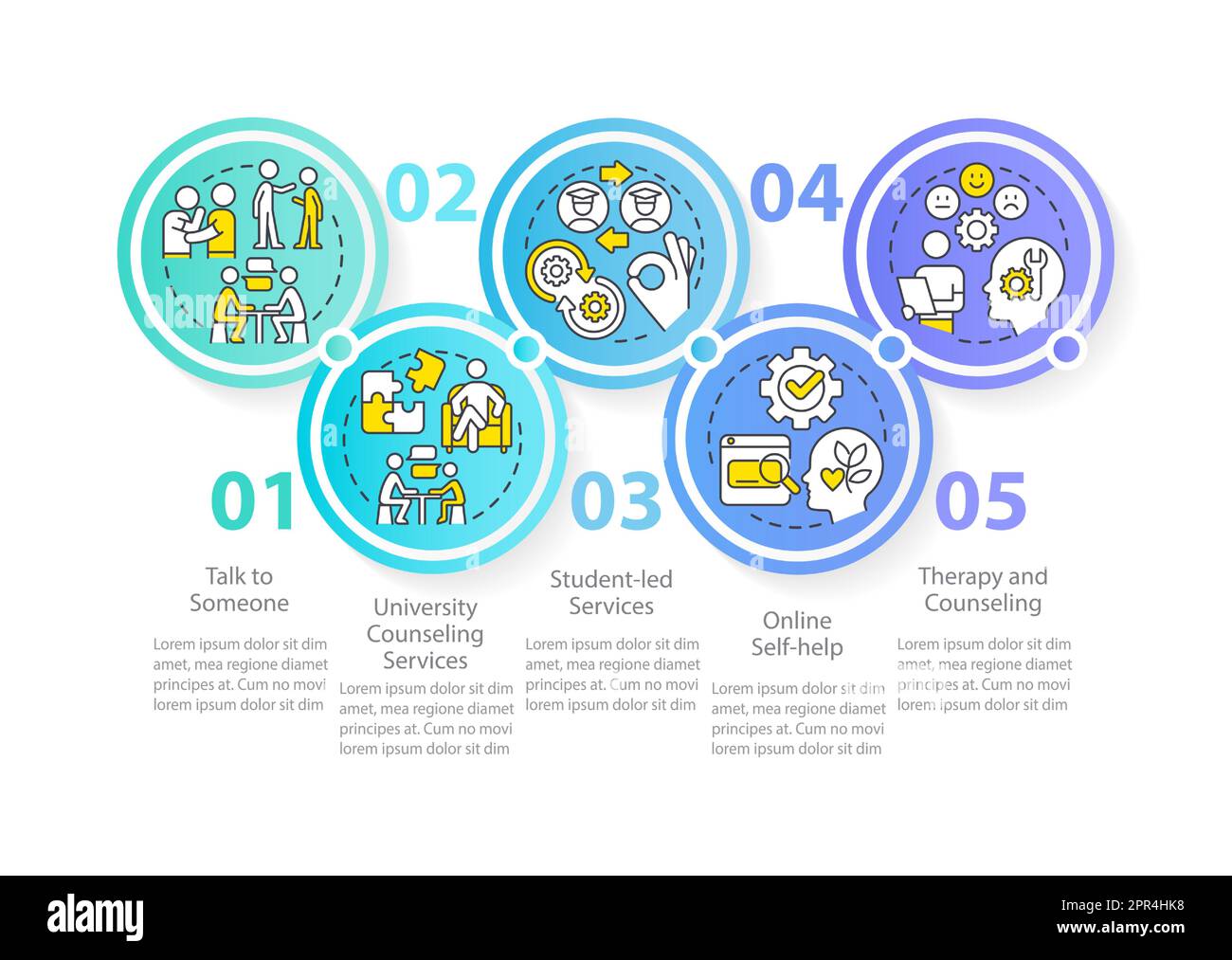 Health flowchart concept Cut Out Stock Images & Pictures - Alamy