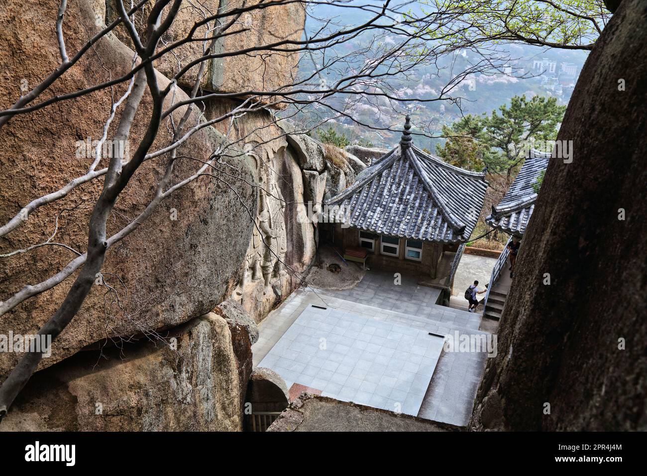 Seokbulsa temple bell tower in Busan. Hidden gem destination near Busan ...