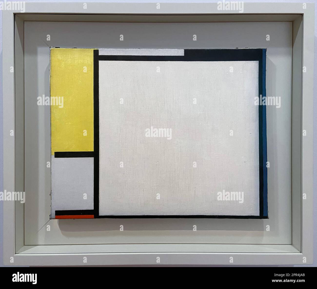 Aix-En-Provence, France - 04 20 2023: Granet Museum. Composition in red ...