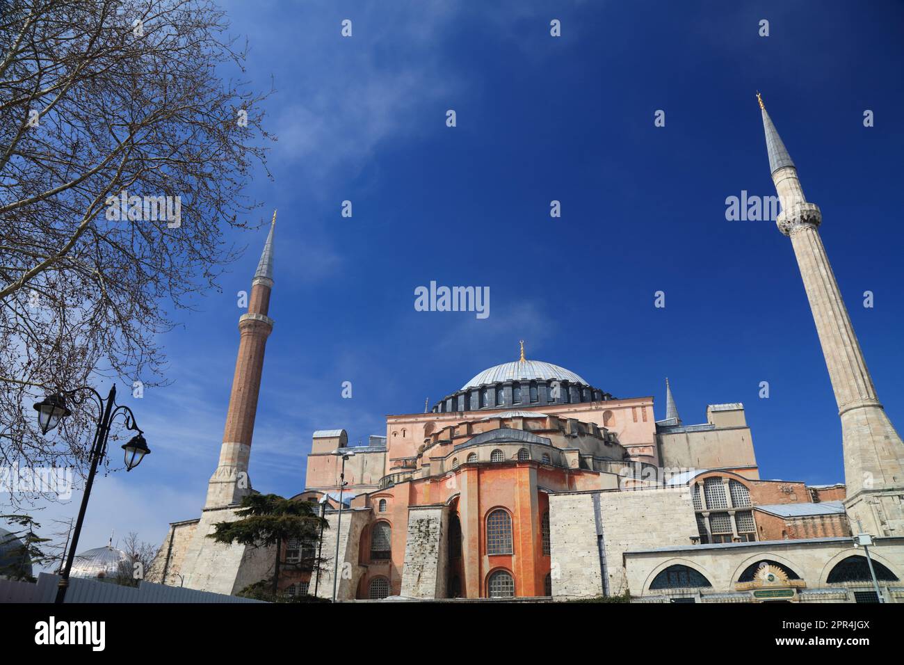 Hagia Sophia Grand Mosque in Istanbul, Turkey. UNESCO World Heritage ...