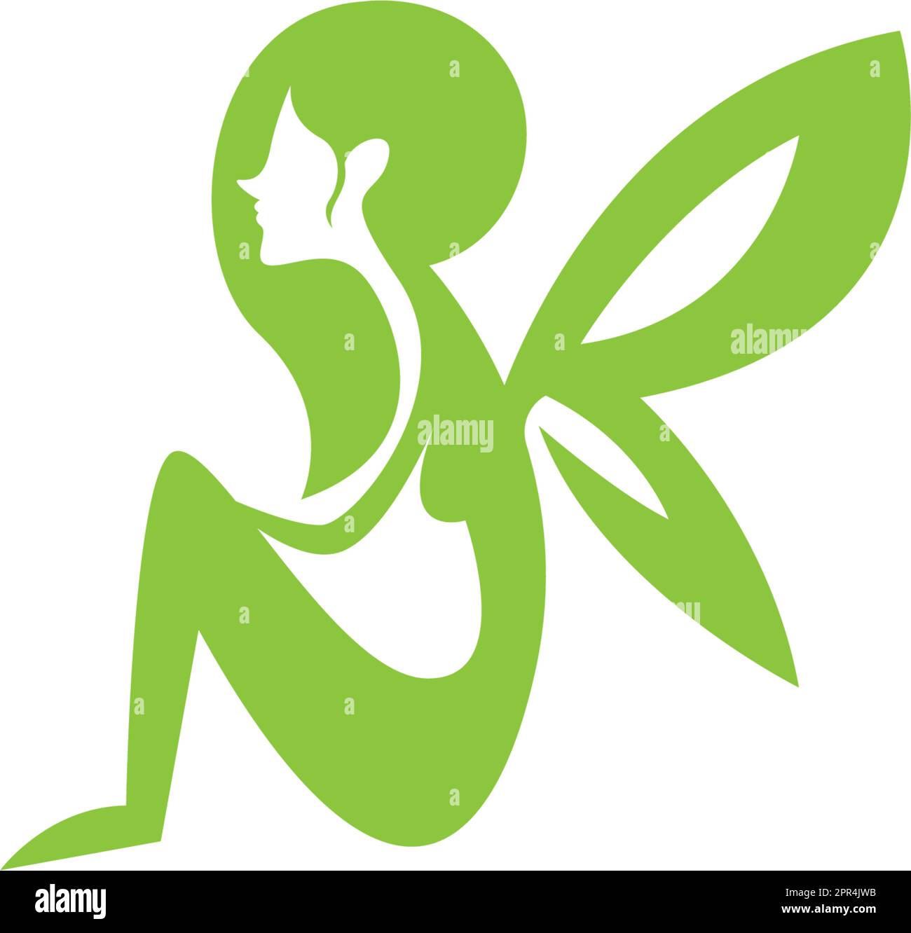 Fairy logo icon design illustration Stock Vector Image & Art - Alamy