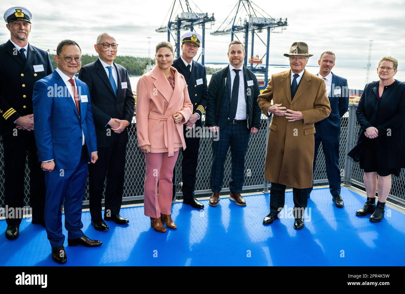 Lawrence Yam, CEO Hutchison Ports Stockholm, Clemence Cheng, Executive ...