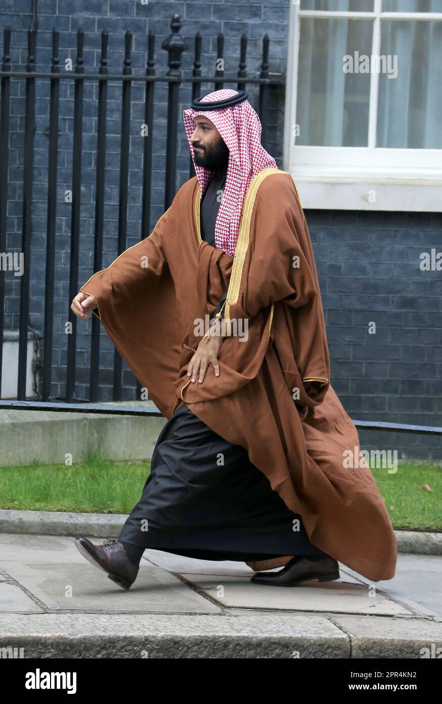 London, UK. 07th Mar, 2018. Saudi Crown Prince Mohammad bin Salman bin ...
