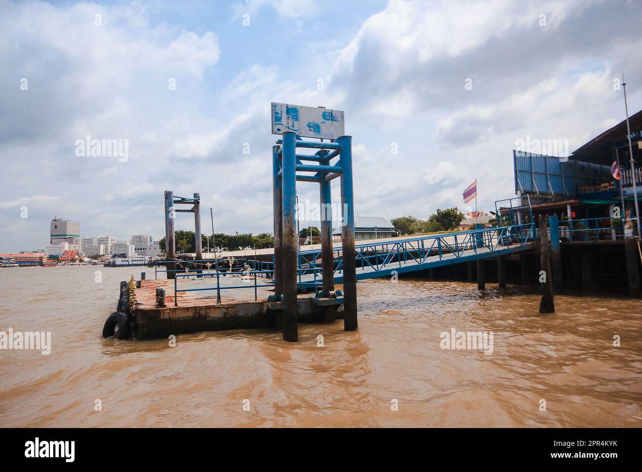 Sathorn pier bangkok thailand hi-res stock photography and images - Alamy