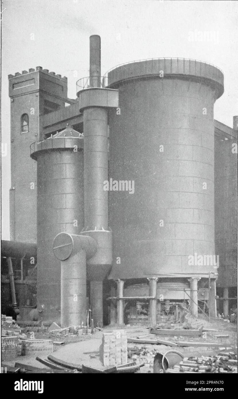 Blast furnace. The early twentieth century is recalled as the age of ...