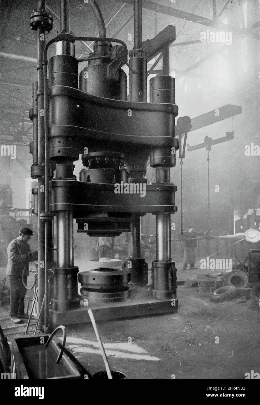 Hydraulic press: The early twentieth century is recalled as the age of ...