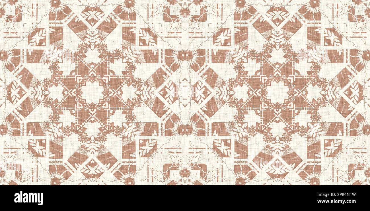 Peach pink cottagecore cozy tartan border. Cottagecore rustic marl ...