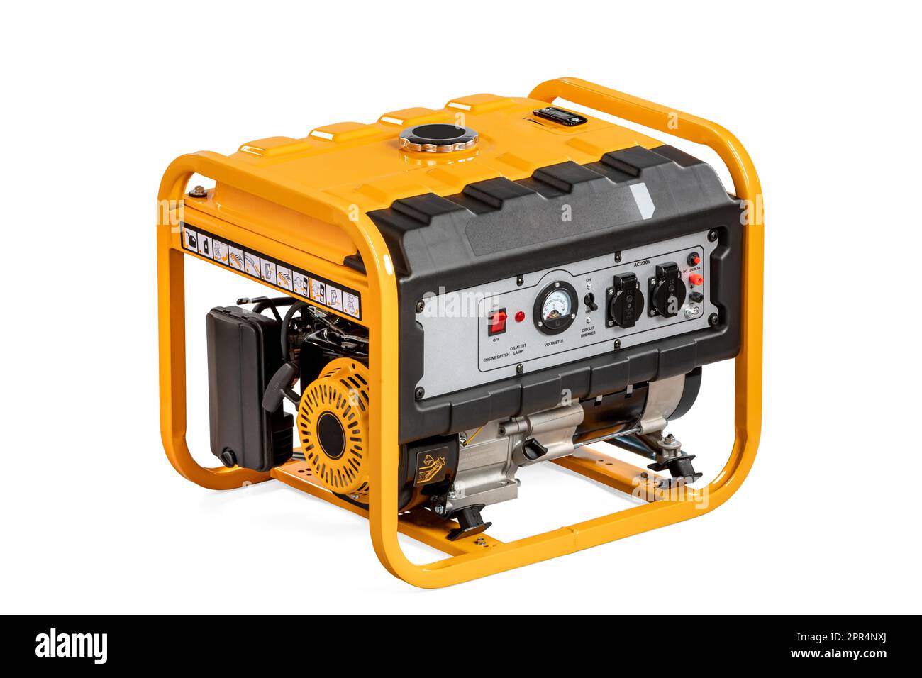 Emergency electricity diesel generator Cut Out Stock Images & Pictures ...