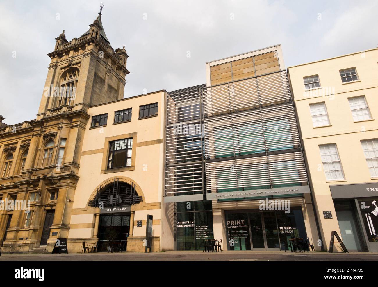 Exterior outside front facade of The Wilson Art Gallery and Museum ...