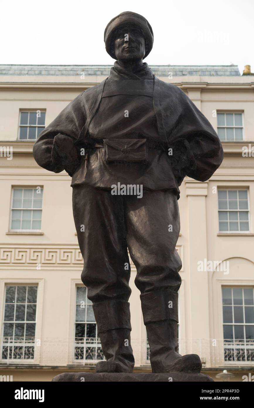 Statue sculpture of Doctor / Dr Edward Adrian Wilson, by Kathleen Scott ...