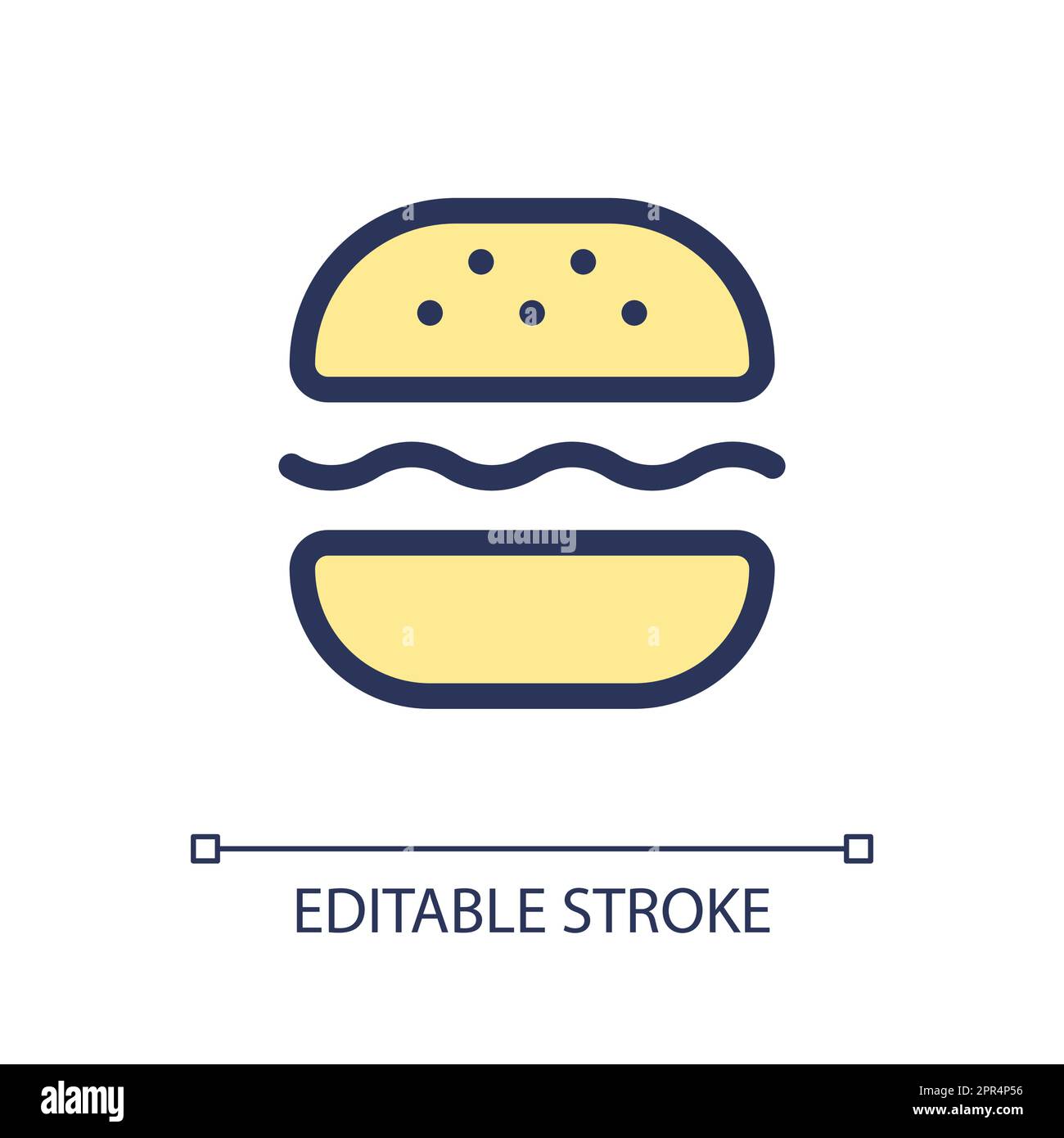 Hamburger pixel art hi-res stock photography and images - Alamy