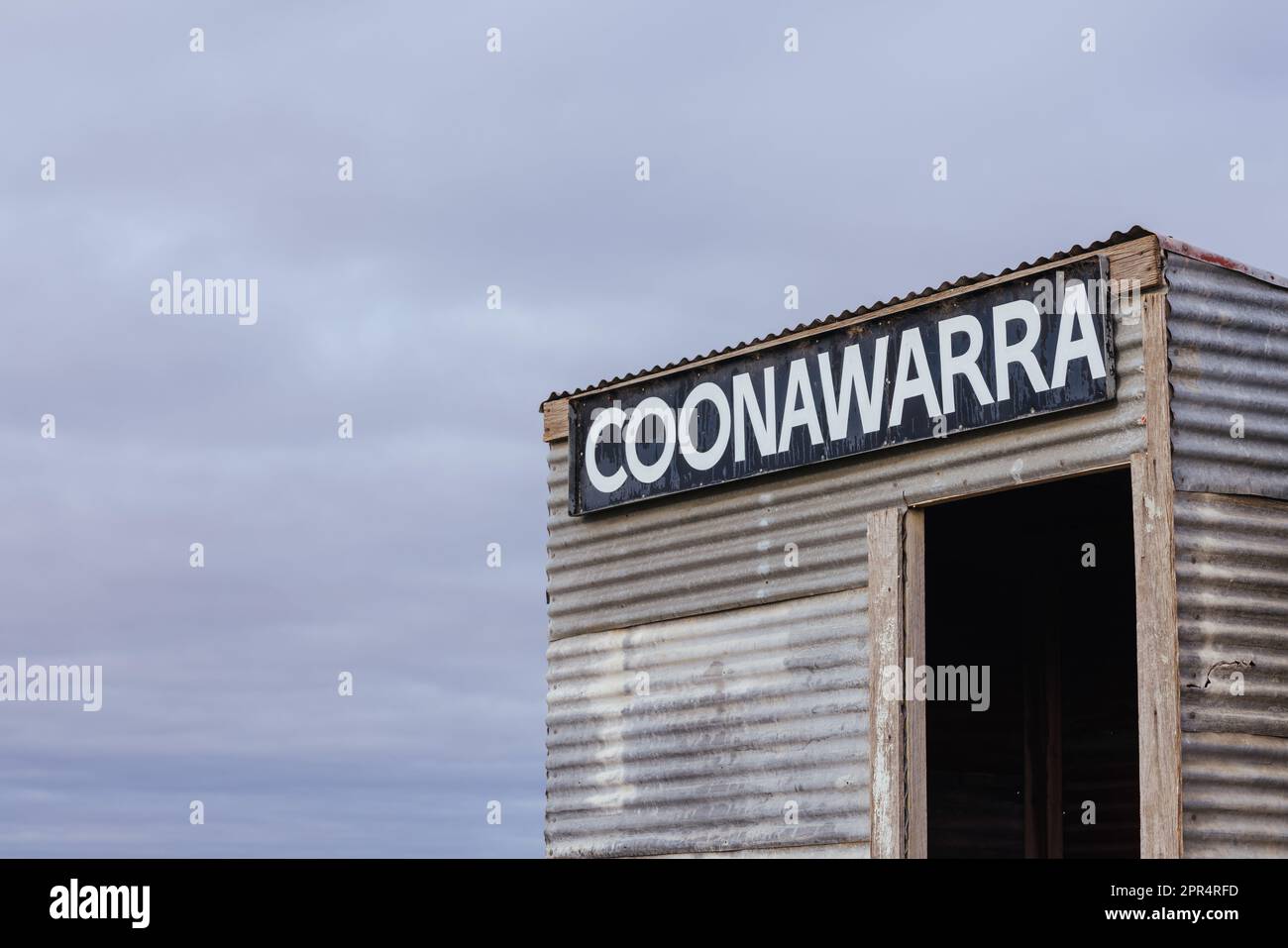 Historic Coonawarra Railway Station in Australia Stock Photo - Alamy