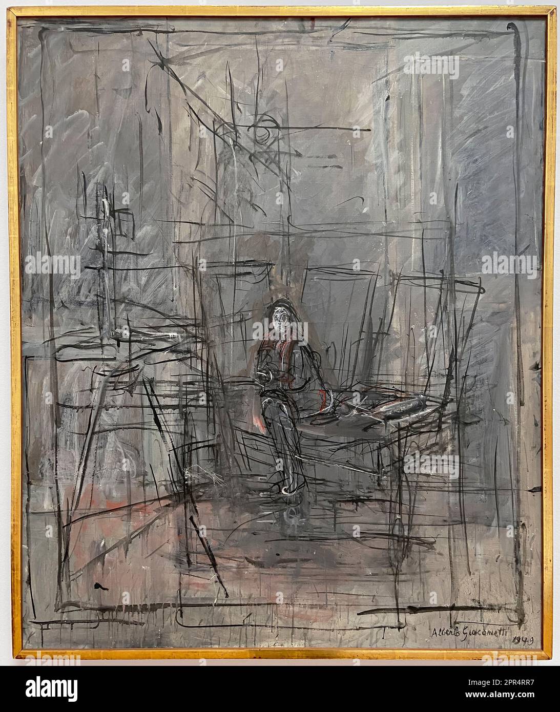 Aix-En-Provence, France - 04 20 2023: Granet Museum. Isabelle at the ...