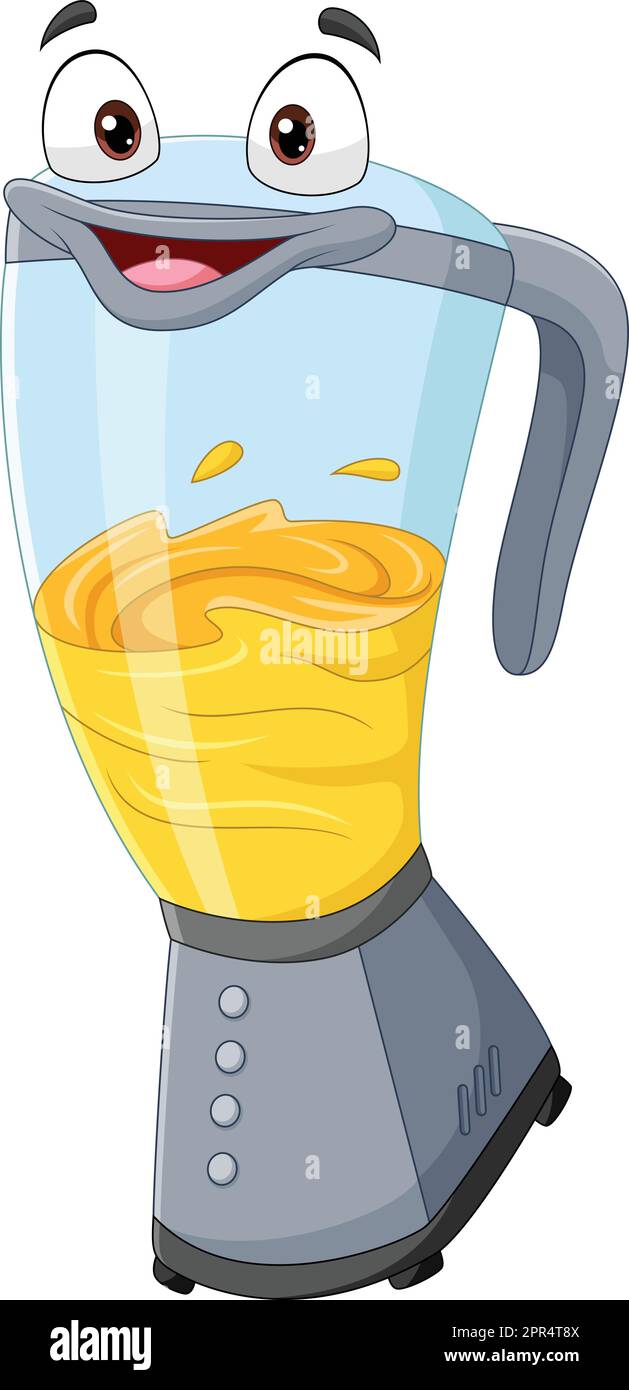 Cartoon smiling funny blender character Stock Vector Image & Art - Alamy