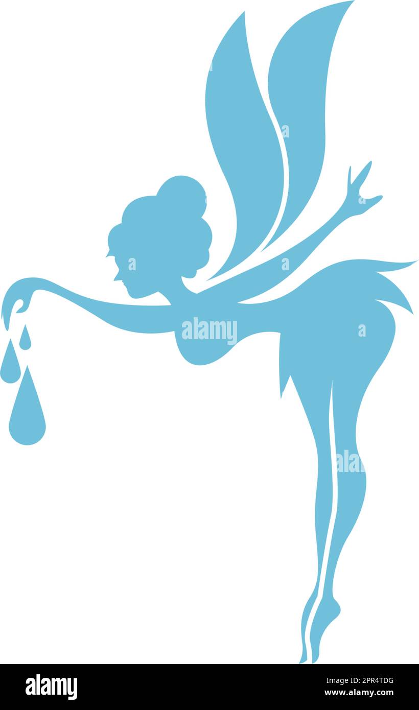 Fairy logo icon design illustration Stock Vector Image & Art - Alamy