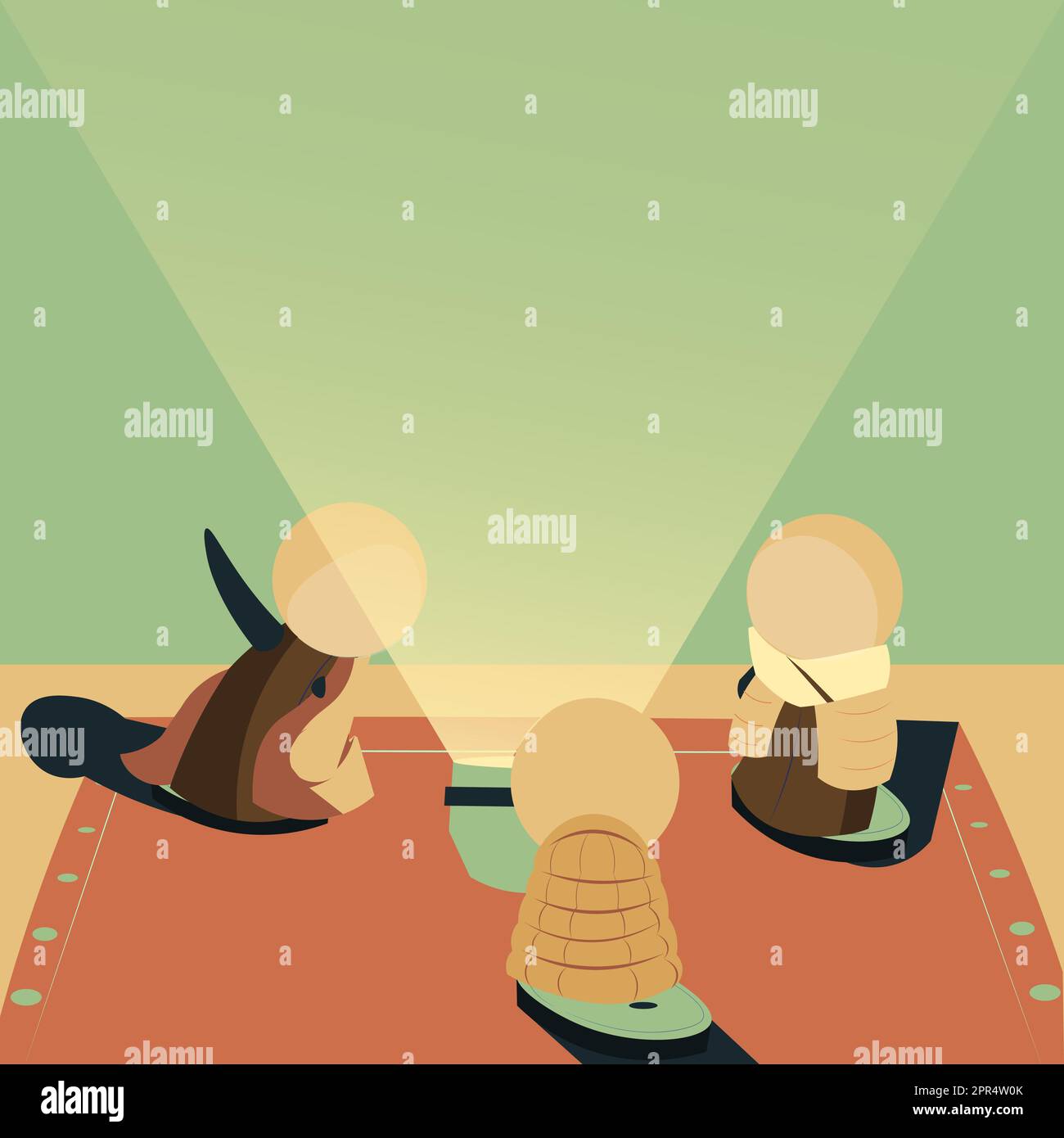 Abstract Brainstorming Problem Solutions, Careful Thinking Concept ...