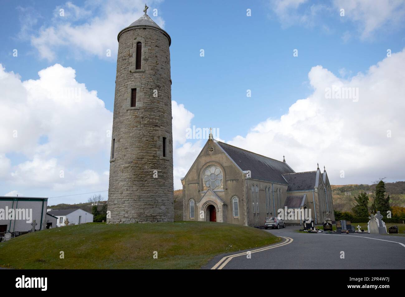 round tower and the church of stains joseph and conal bruckless county ...