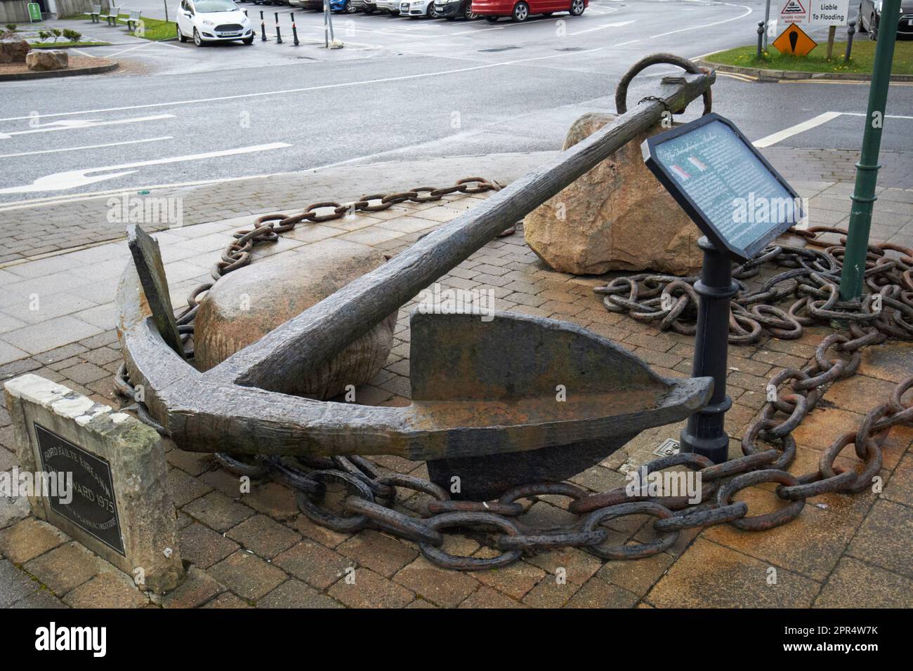 the frenchmans anchor donegal town county donegal republic of ireland It is a napoleonic anchor ...