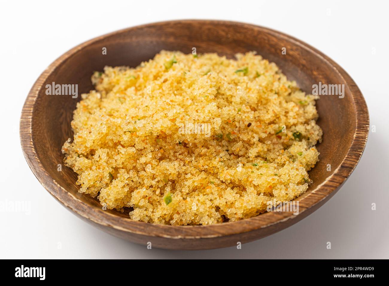 Seasoned flying fish roe on white background Stock Photo - Alamy