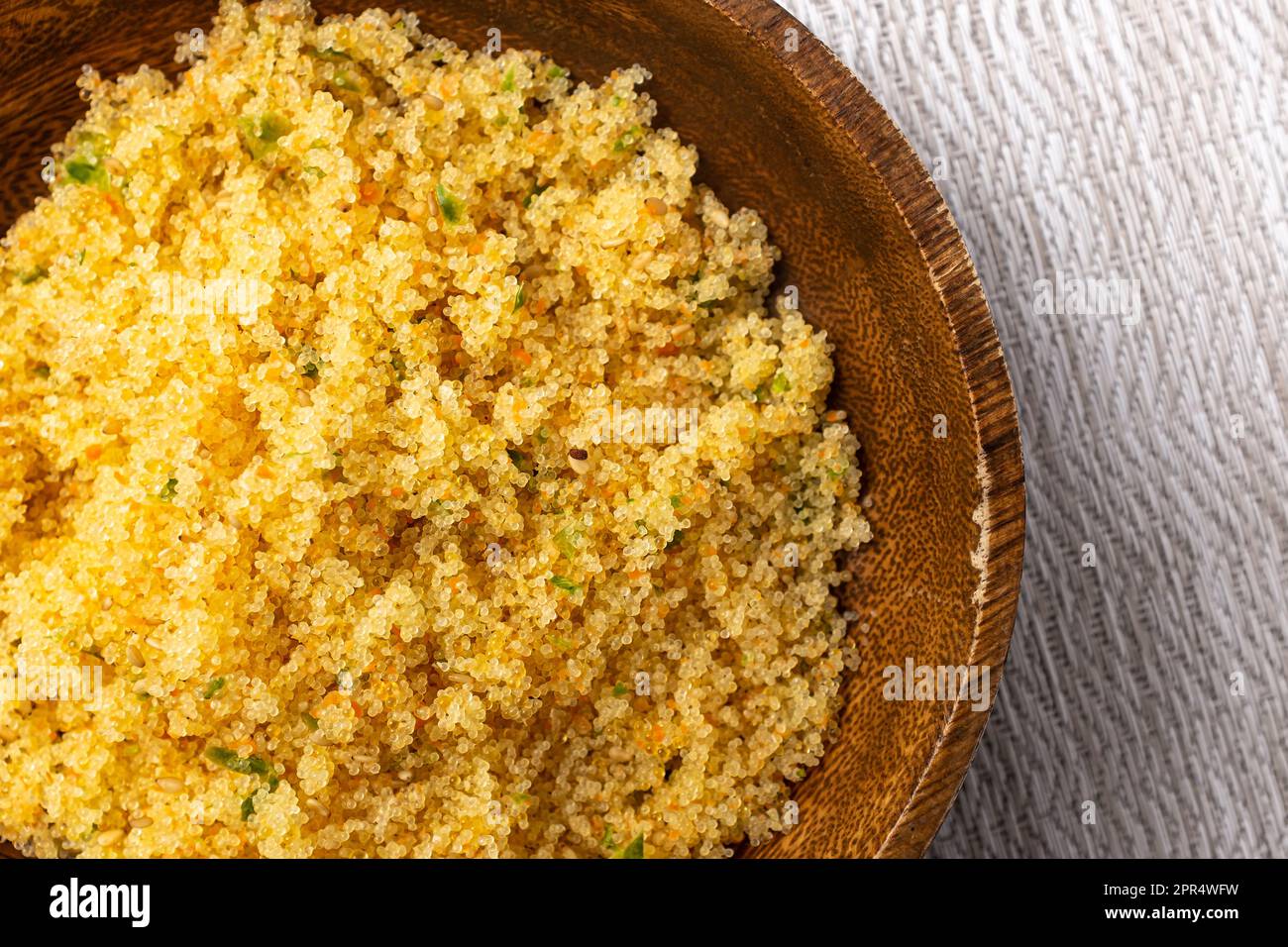 Seasoned flying fish roe with mixed vegetables Stock Photo - Alamy