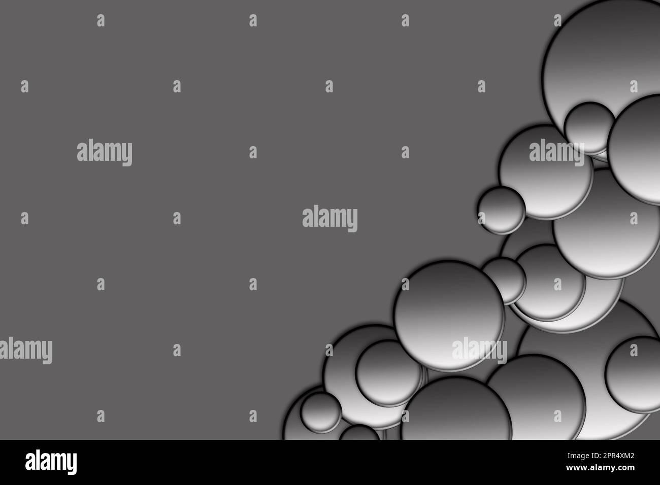 gradient circles background, grey color seamless pattern Stock Photo ...