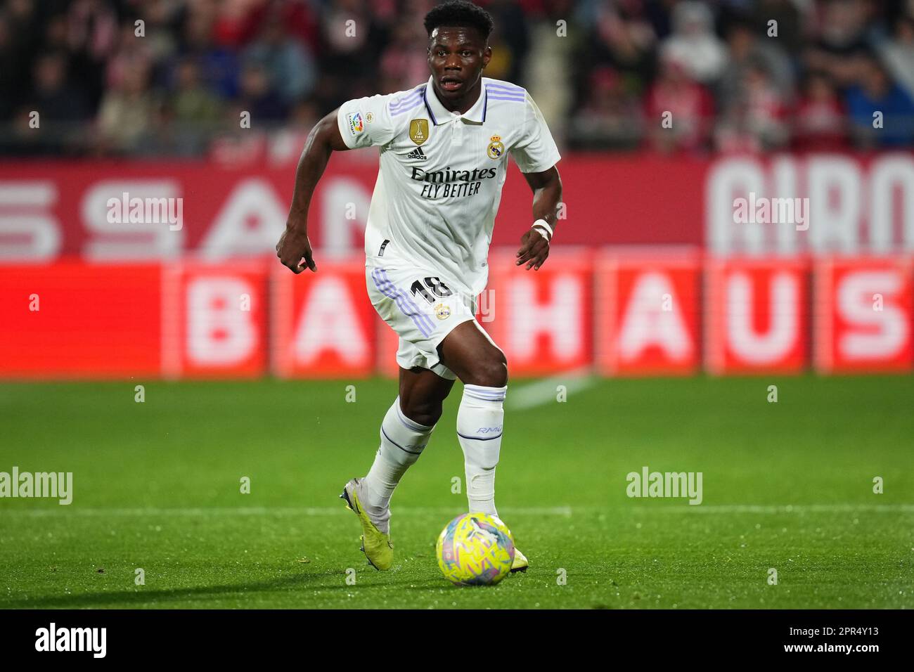 Aurelien Tchouameni of Real Madrid during the La Liga match between ...