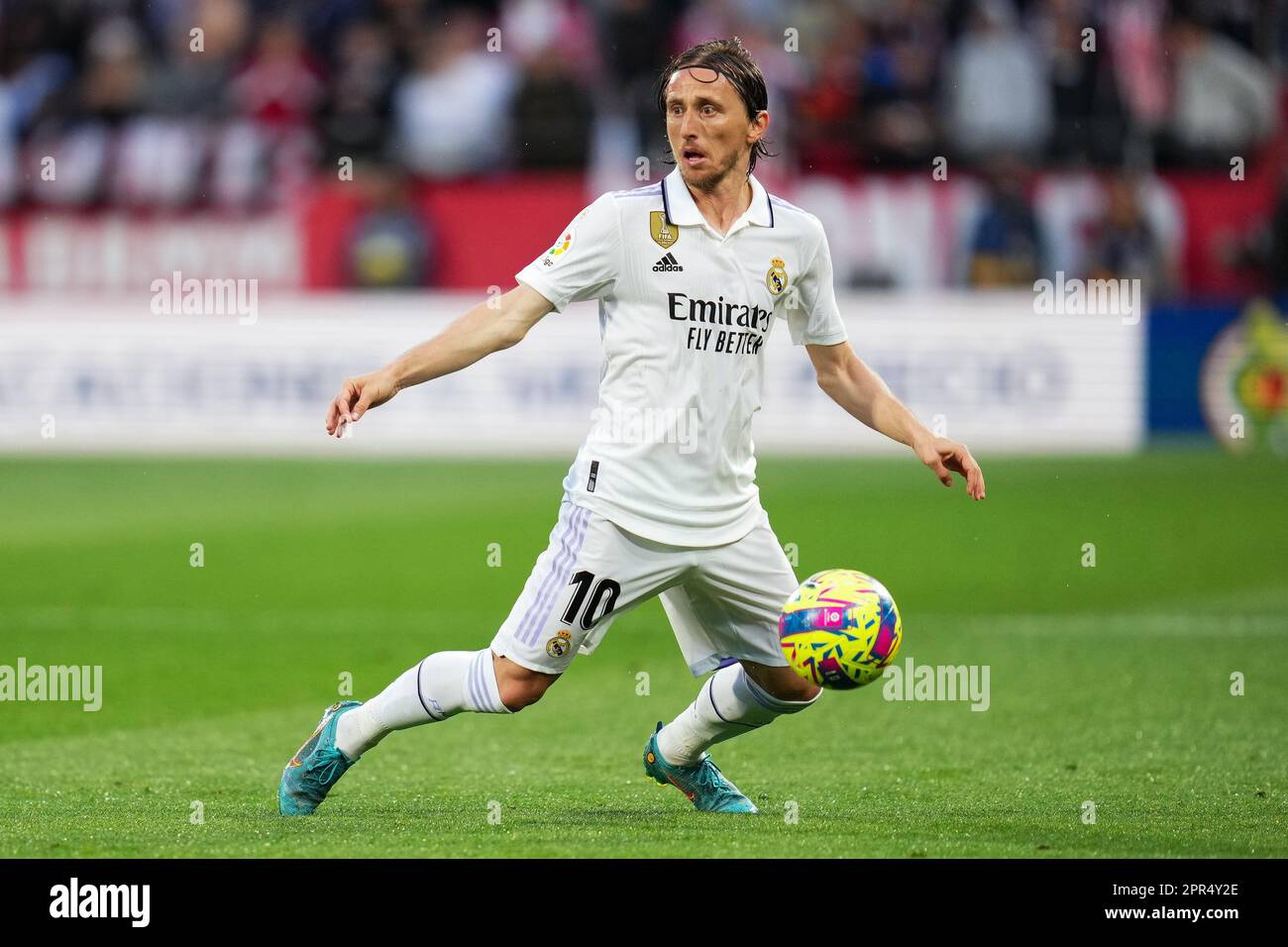 Luka Modric of Real Madrid during the La Liga match between Girona FC ...