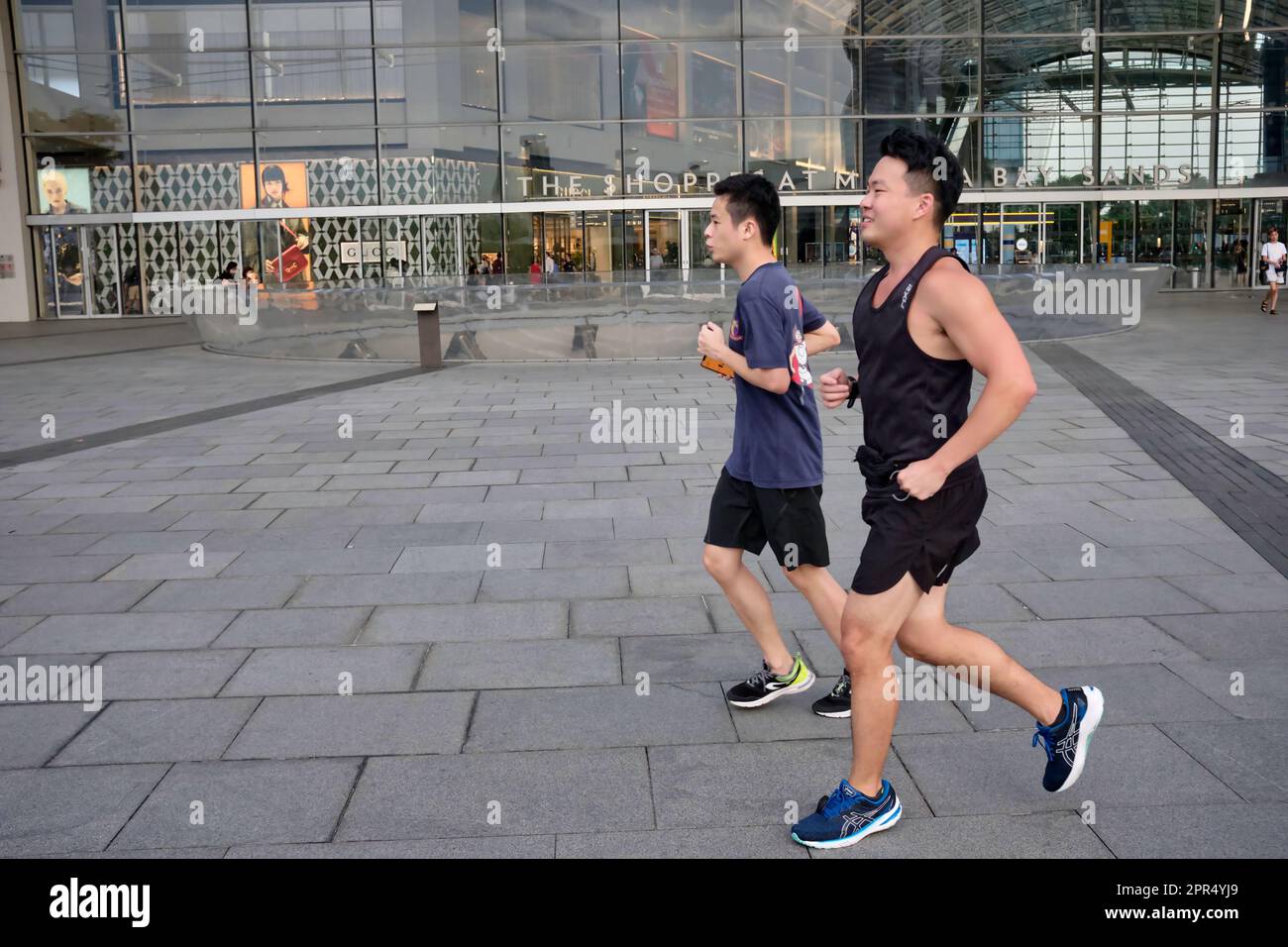 Singapore jogging track hi-res stock photography and images - Alamy